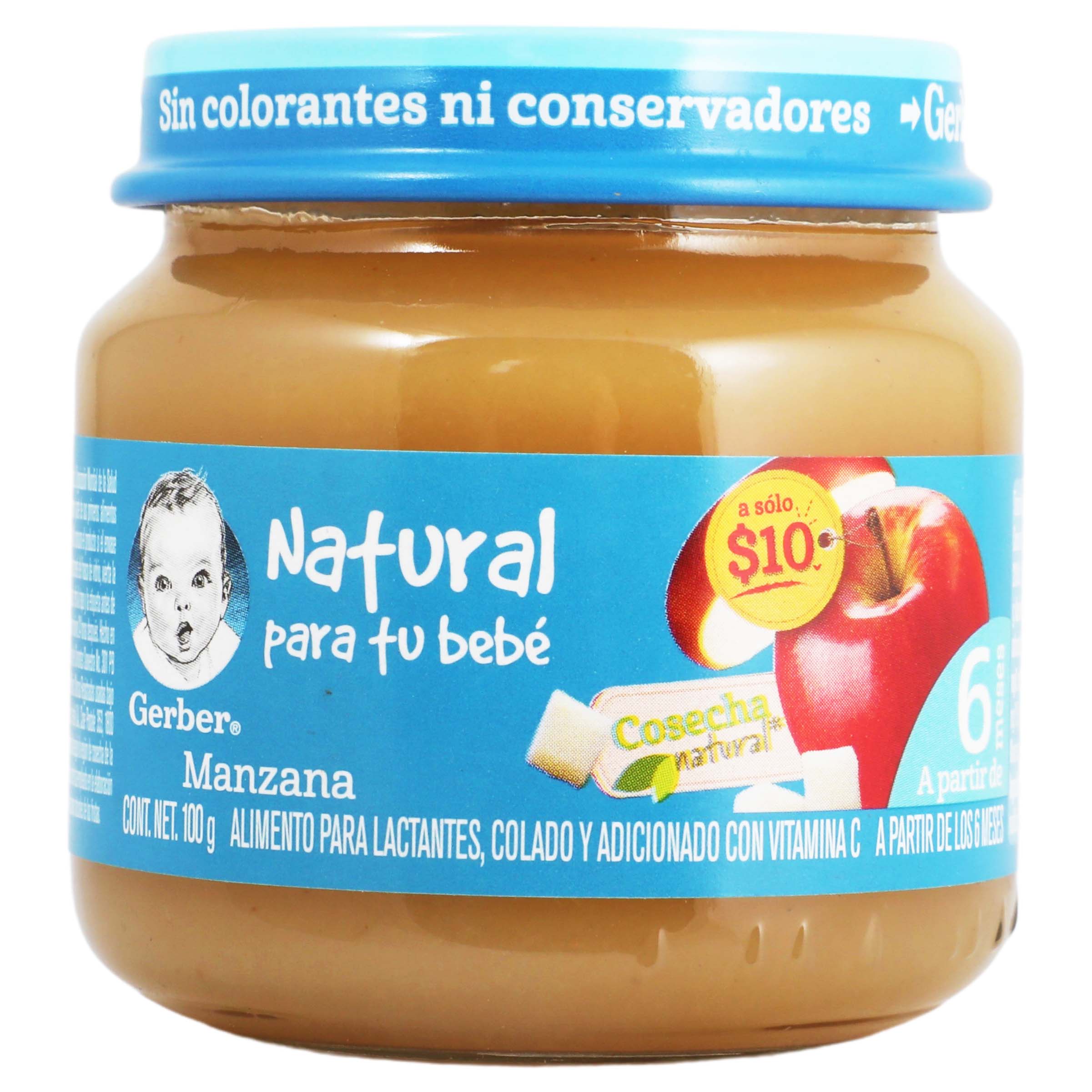 Gerber Segunda Etapa Pure Manzana 100 G
