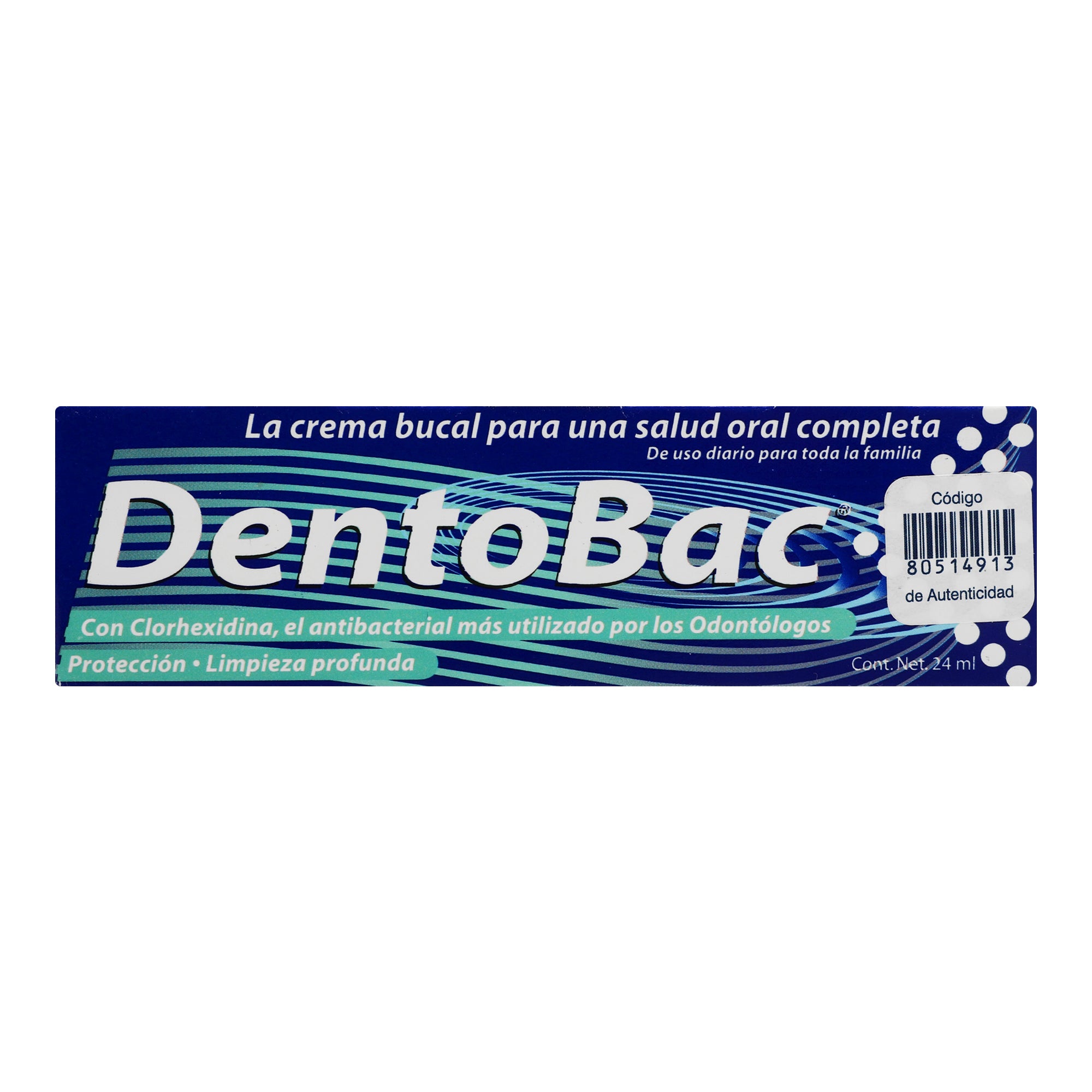 Dentobac Crema Dental 24 Ml