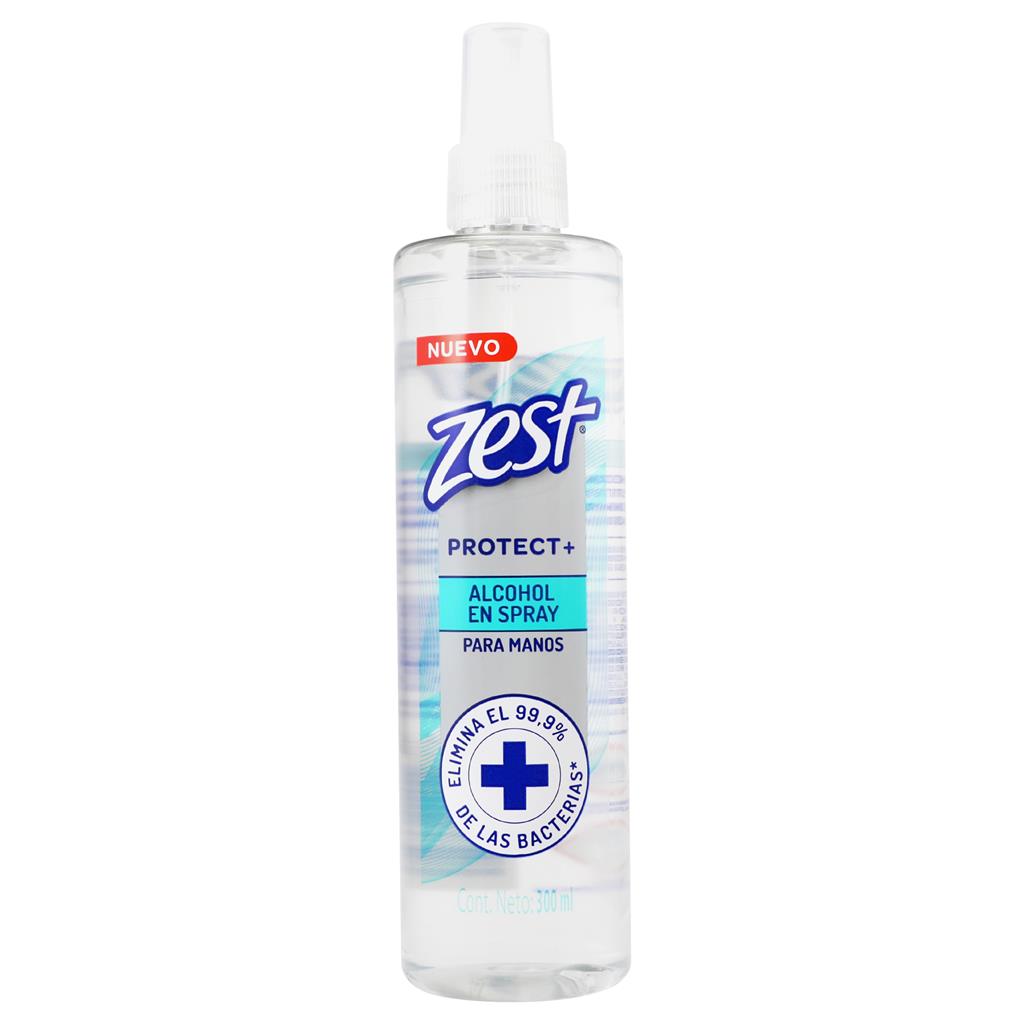 Alcohol Zest Protec Manos Spray 300 Ml