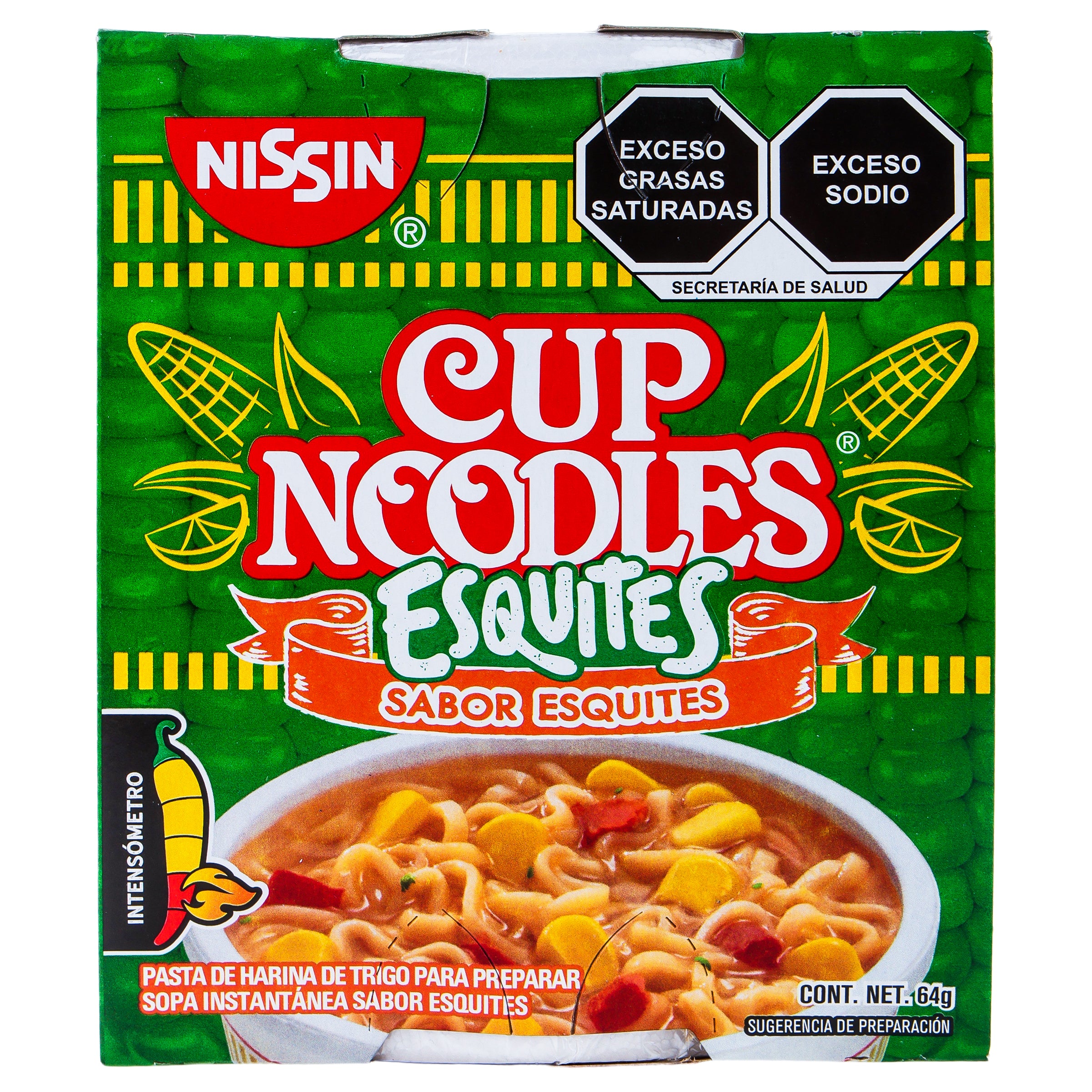 Sopa Nissin Cup Noodles Esquites 64 G