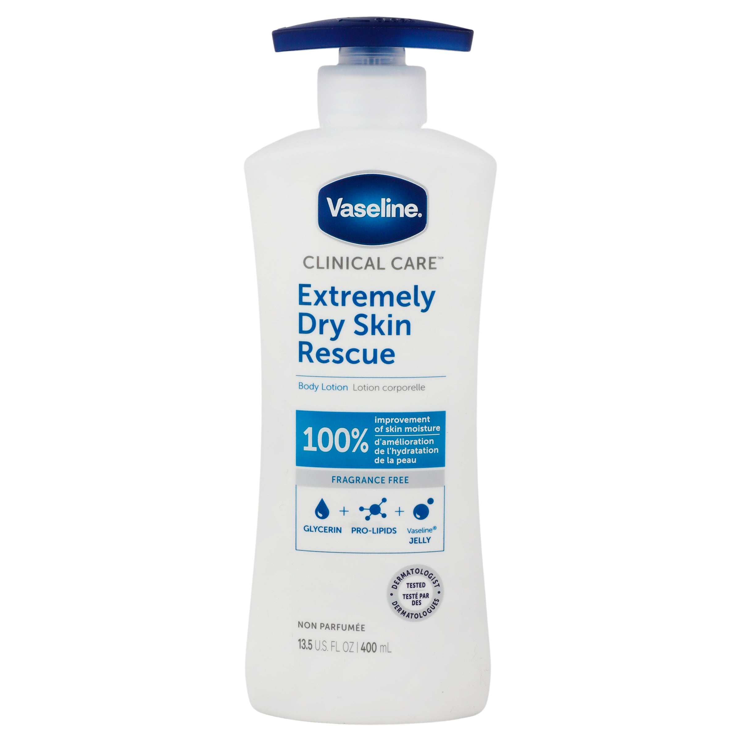 Crema Corporal Vaseline Extre Dry 600 Ml