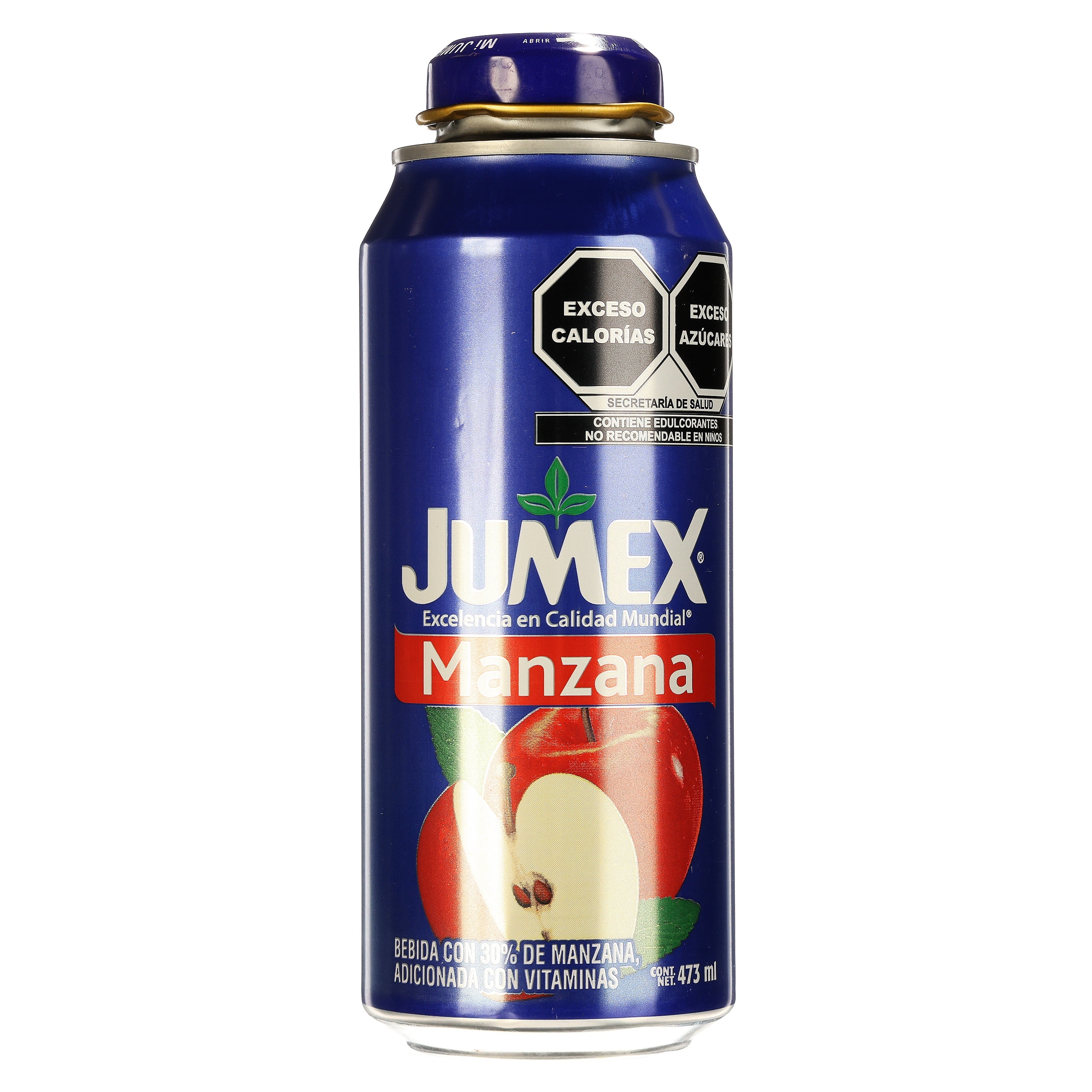 Jumex Lata Botella Manzana 473 Ml