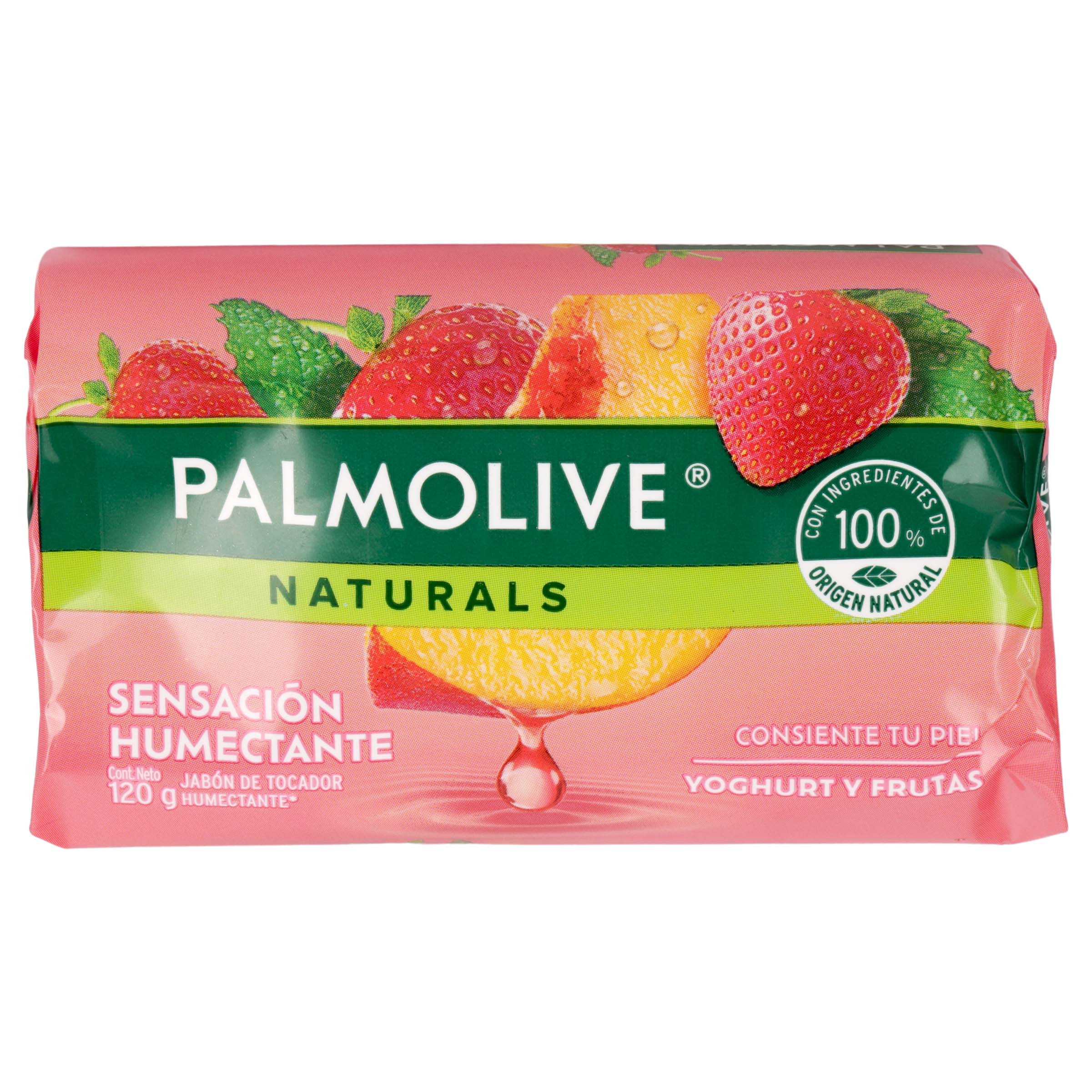 Jabon Palmolive Natural Yoghur-Fruta 120 Gramos