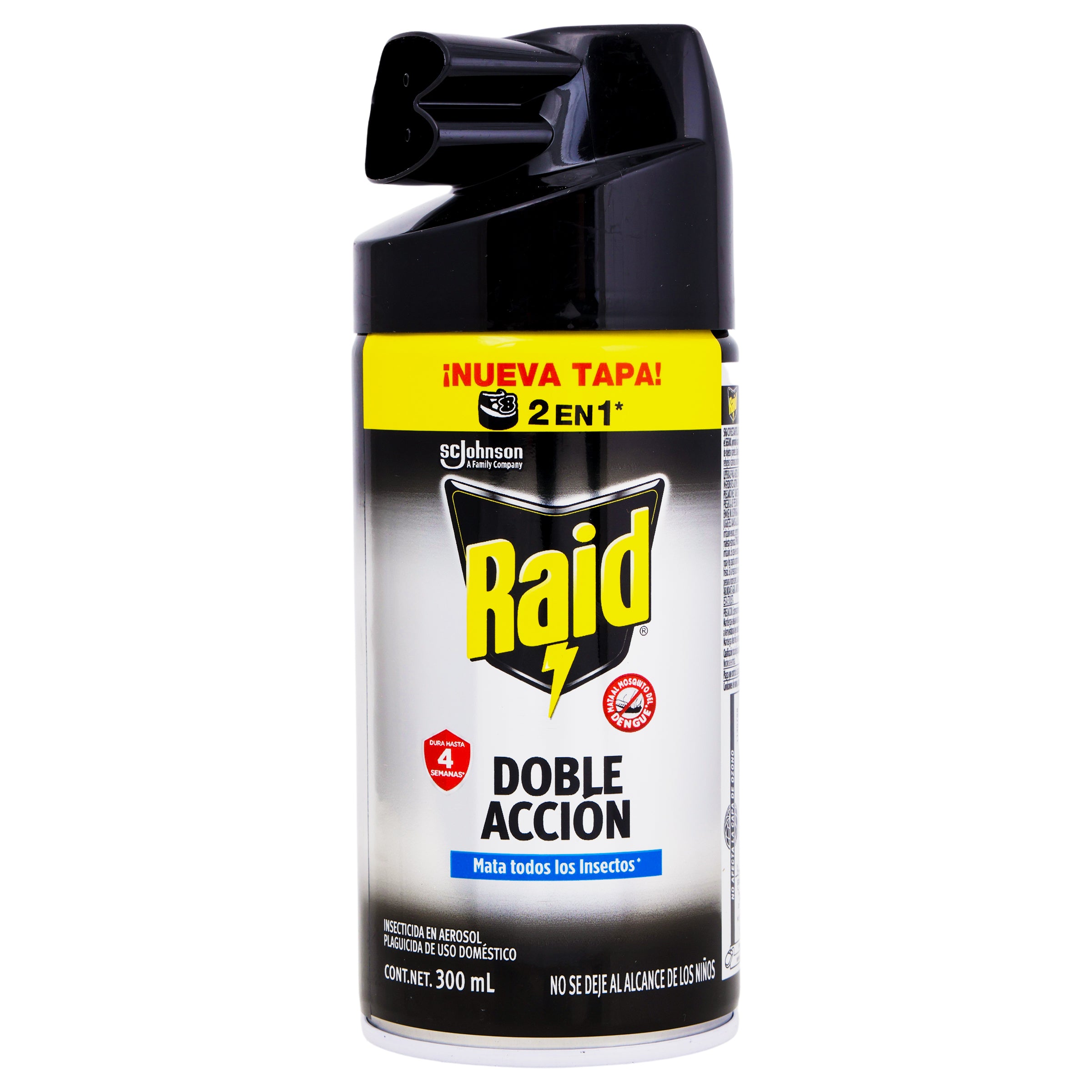 Raid Aerosol Doble Accion 300 Ml
