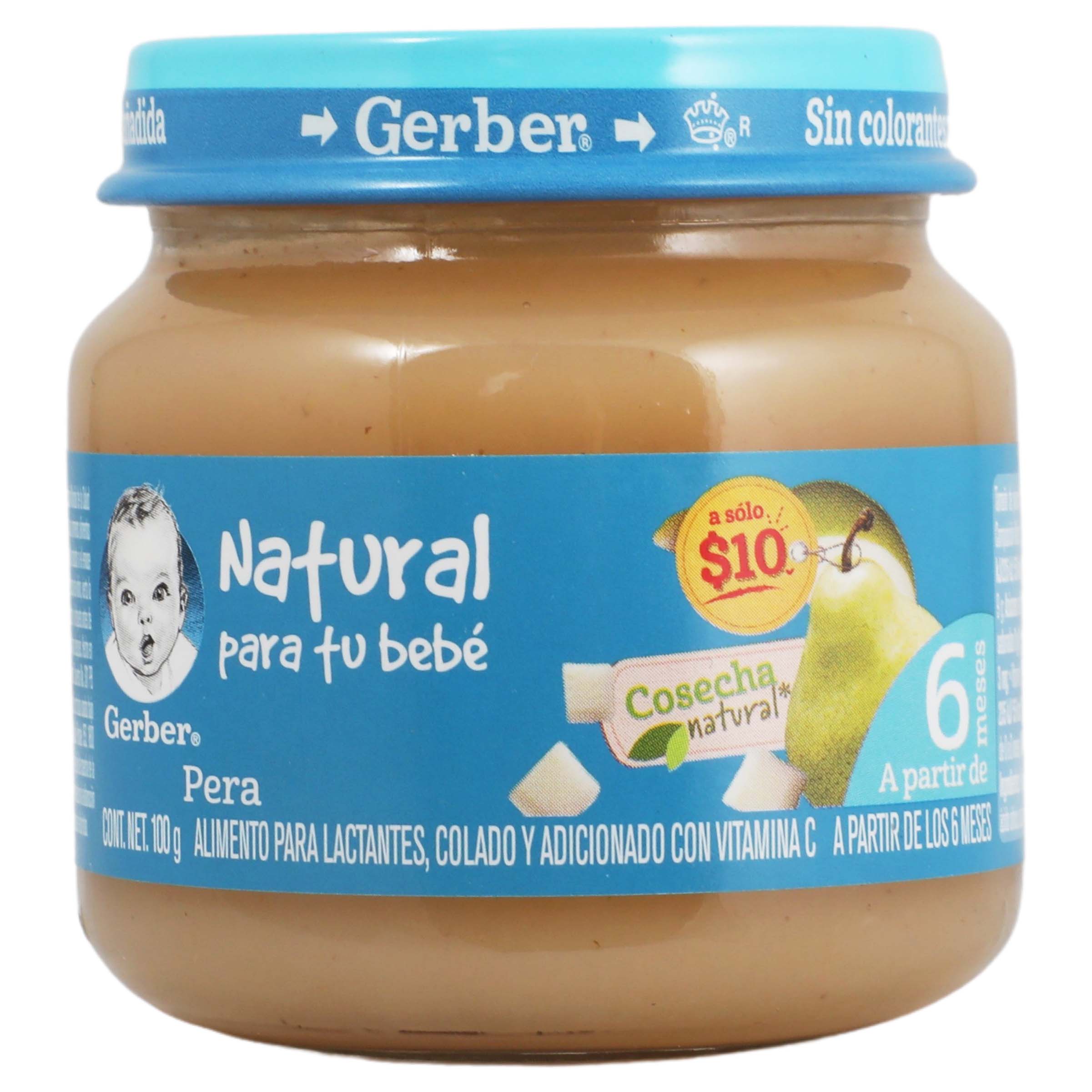 Gerber Segunda Etapa Pure Pera 100 G