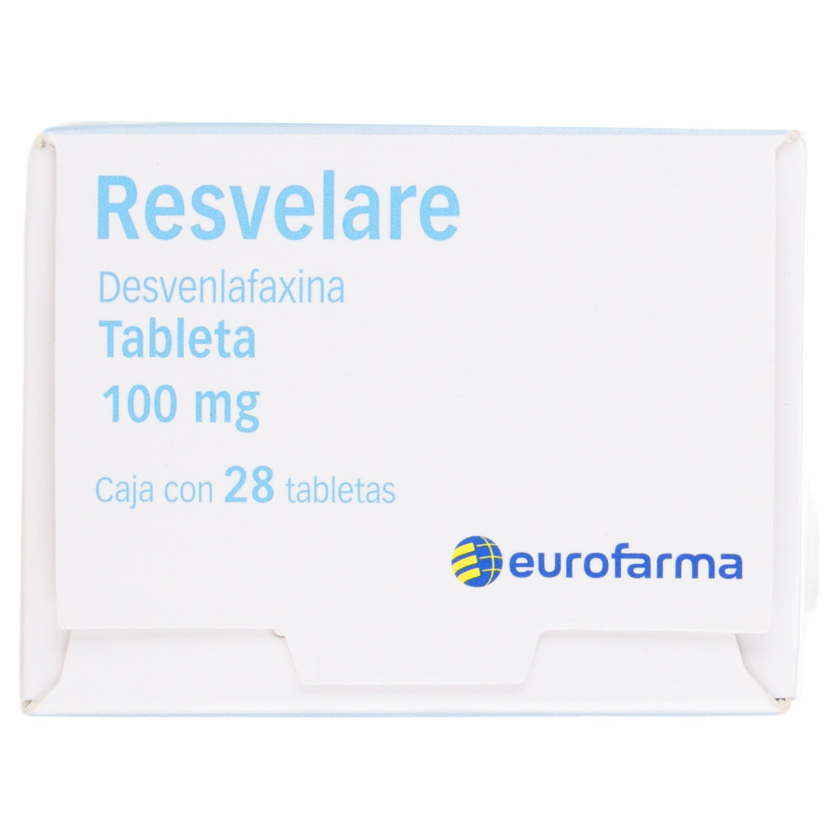 Resvelare 100 Mg Con 28 Tabletas Liberacion Prolongada