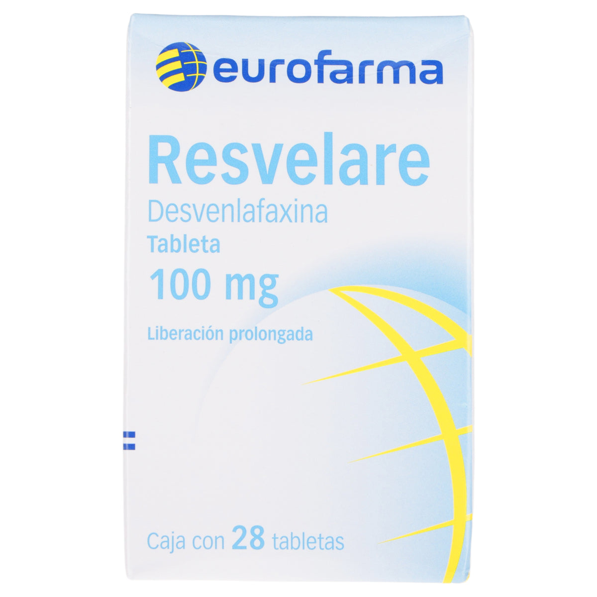 Resvelare 100 Mg Con 28 Tabletas Liberacion Prolongada